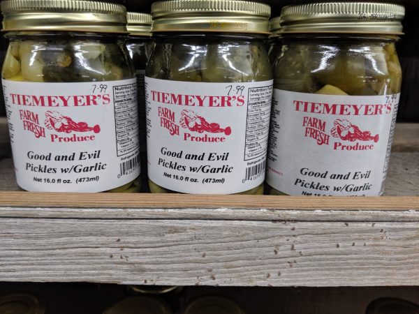 Good & Evil Pickles with Garlic 16 oz jar – Tiemeyers Market